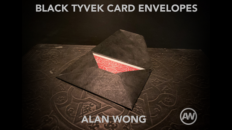 Black Tyvek Card Envelopes (10 pk) by Alan Wong - Trick - Murphy's ...