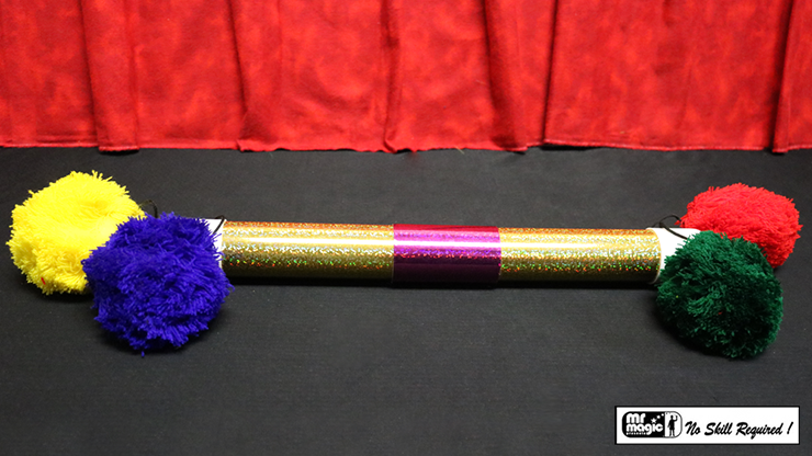 Super Pom Pom Stick (Glitter) by Mr. Magic - Trick - Murphy's Magic ...