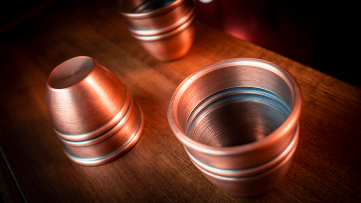 LEGEND Cups and Balls (Copper/Aged) by Murphy's Magic - Trick - Murphy ...