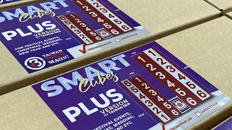 Smart Cubes PLUS RED (Large/Stage) by Taiwan Ben - Trick - Murphy's ...