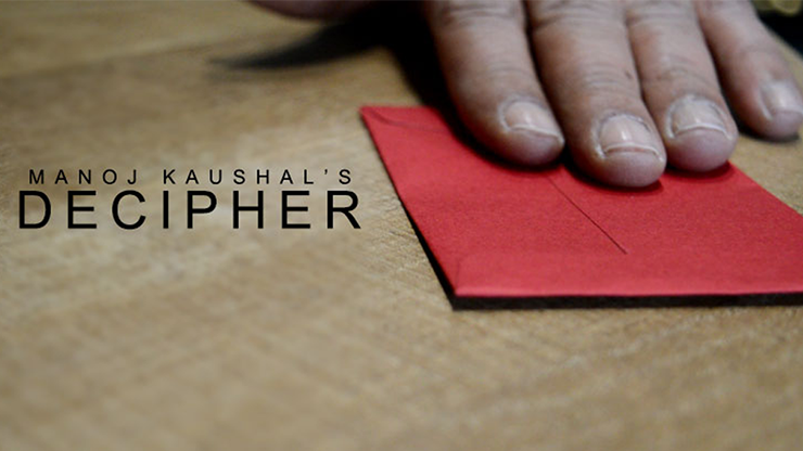 DECIPHER BLACK (Gimmick and Online Instructions) by Manoj Kaushal ...