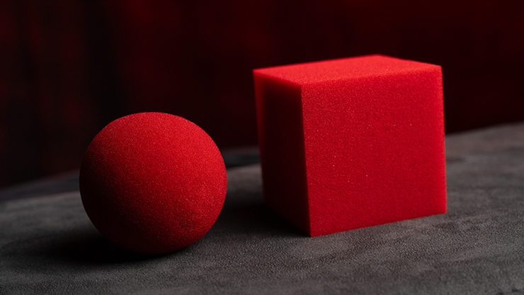 Magic Sponge Ball to Square JUMBO RED by Murphy's Magic - Murphy's ...