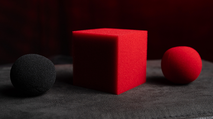 Magic Color Changing Sponge Ball to Square JUMBO 2.5" by Murphy's Magic ...