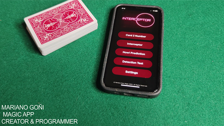 INTERCEPTOR by Mariano Goni - Trick - Murphy's Magic Supplies, Inc. - Wholesale Magic