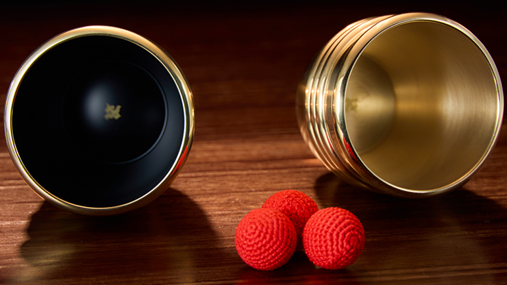 Cups and Balls Set (Brass) by Bluether Magic and Raphael - Murphy's ...
