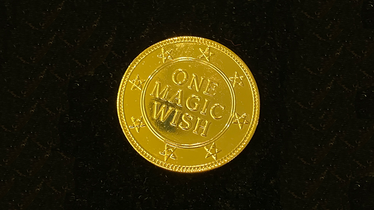 18K Gold Plated Magic Wishing Coin by Alan Wong - Trick - Murphy's ...