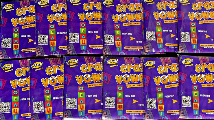 Crazy Vowels - PlayTime Magic DEFMA - AsMagia