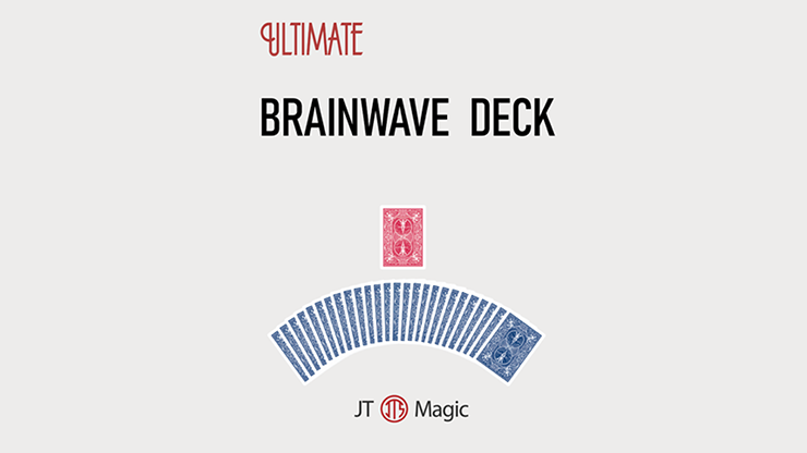 Ultimate Brainwave Deck (Red) by JT - Murphy's Magic Supplies, Inc. - Wholesale Magic