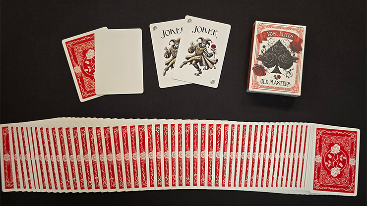 Rose Elites - Old Masters (Red) Marked Deck Playing Cards - Murphy's ...