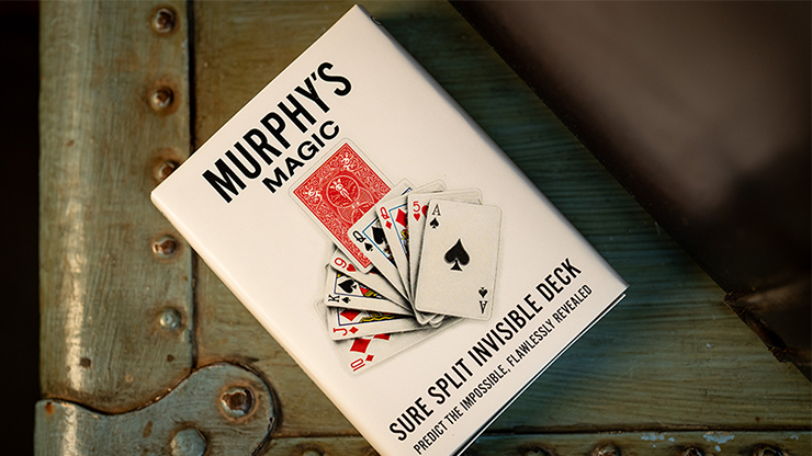 SURE SPLIT Invisible Deck Bicycle (Red) by Murphy's Magic - Murphy's Magic Supplies, Inc ...