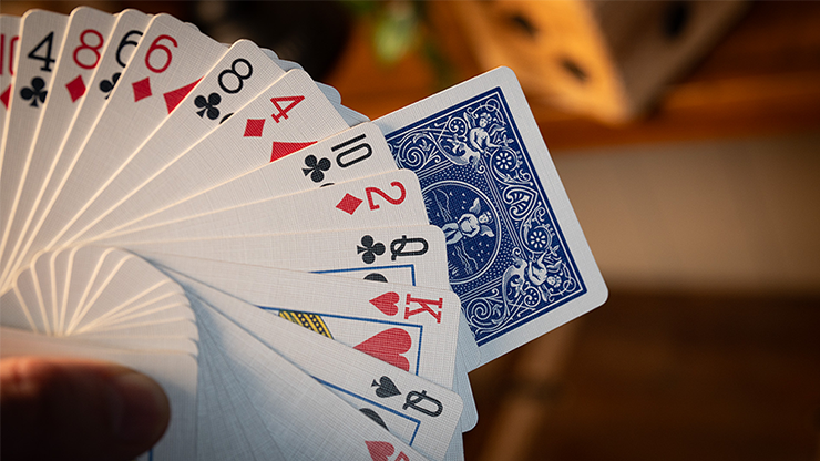 SURE SPLIT Invisible Deck Bicycle (Blue) by Murphy's Magic - Murphy's ...