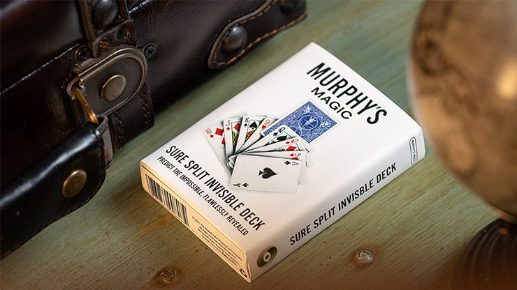 SURE SPLIT Invisible Deck Bicycle (Blue) by Murphy's Magic - Murphy's Magic Supplies, Inc ...