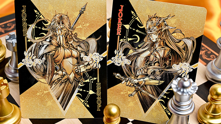 CHESS Black Playing Cards by Hidden Light - Murphy's Magic Supplies ...