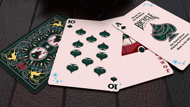 Bicycle Home for the Holidays Playing Cards by US Playing Cards - Murphy's Magic Supplies, Inc ...