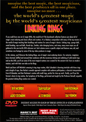 World’s Greatest Magic: Linking Rings by L&L Publishing – DVD – Hocus Pocus