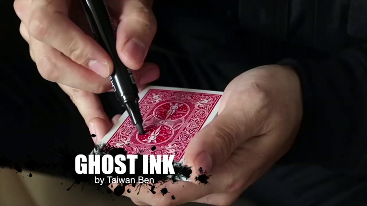 GHOST INK (Gimmicks and Online Instructions) by Taiwan Ben - Trick ...