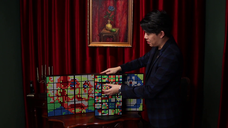 RUBIKS WALL HD Complete Set (Gimmicks and Online Instructions) by Bond ...